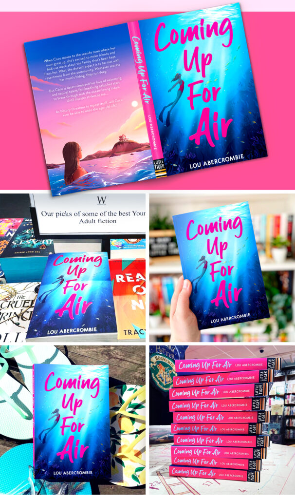 Coming Up for Air – Book Cover Art – Anna Kupstova