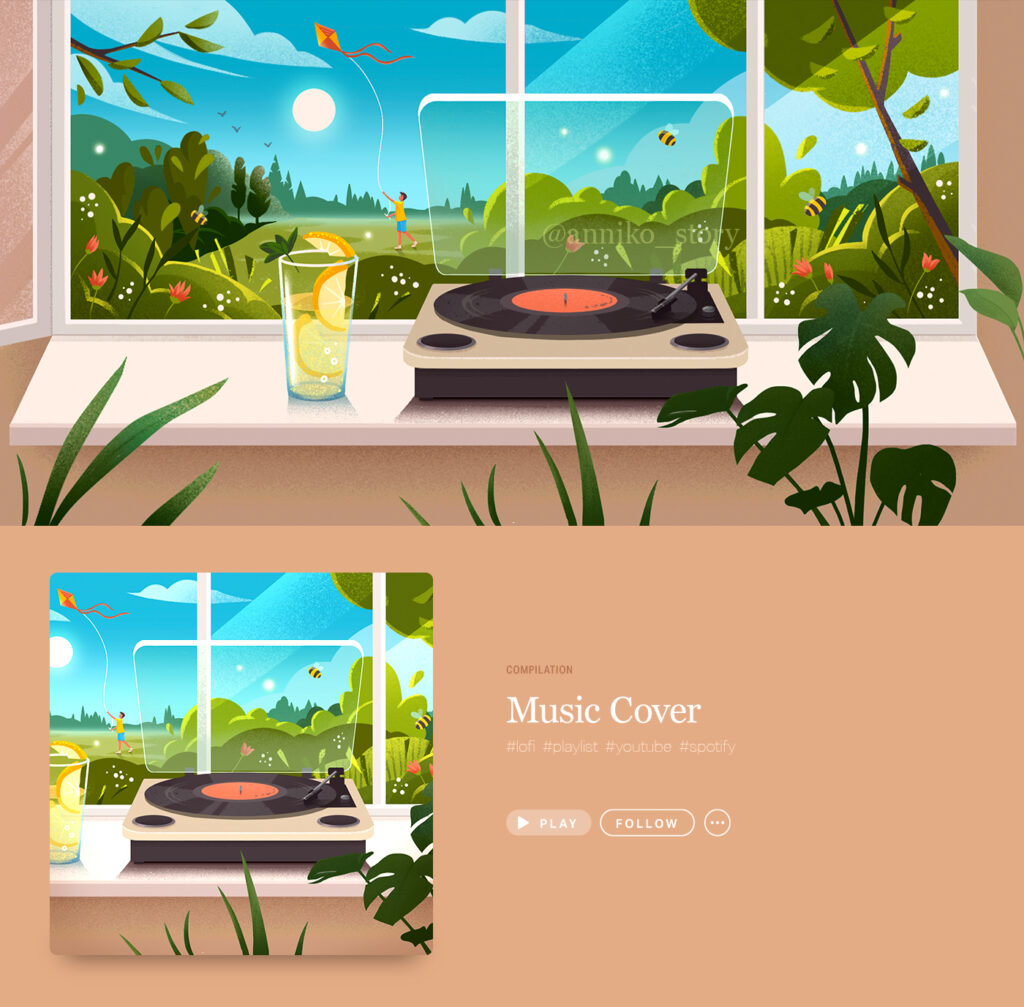 Lo-Fi Music Covers – Anna Kupstova